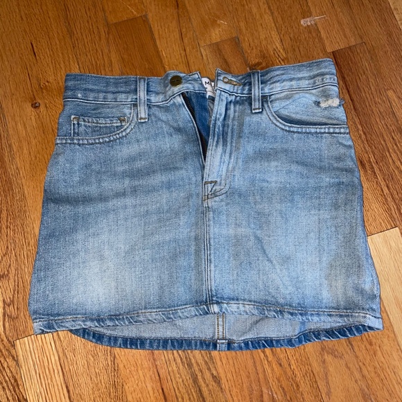 Frame Denim | Skirts | Frame Jean Mini Skirt | Poshmark